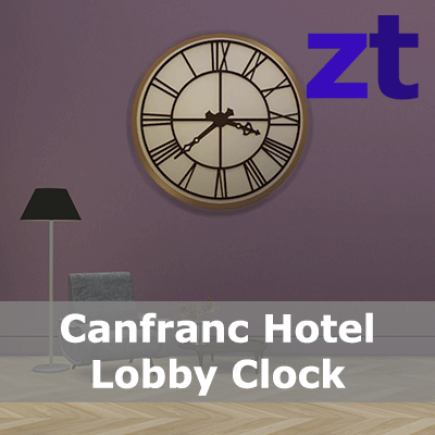 ZT Canfranc Lobby Clock - The Sims 4 Build / Buy - CurseForge