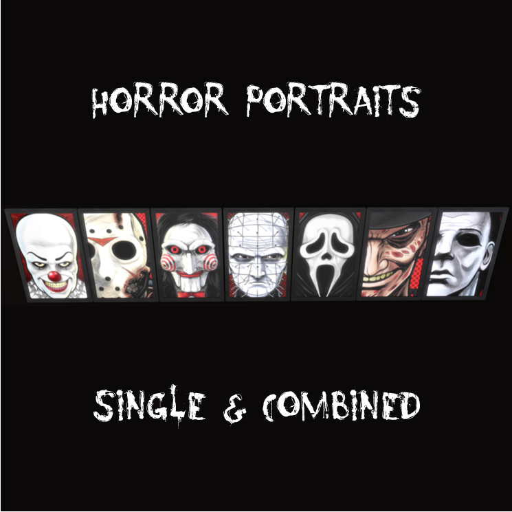 Horror Character Frames - The Sims 4 Build / Buy - CurseForge
