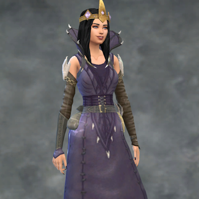 TSM Evil Witch Dress - Files - The Sims 4 Create a Sim - CurseForge