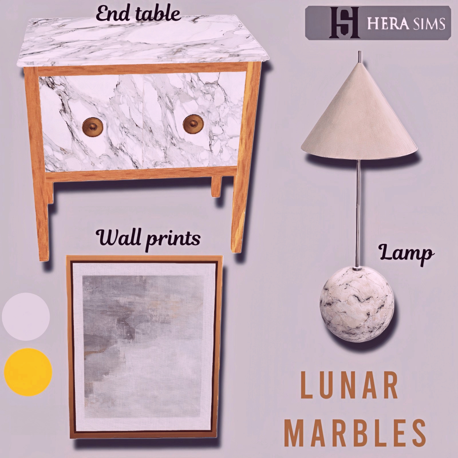 Lunar marbles set - The Sims 4 Build / Buy - CurseForge