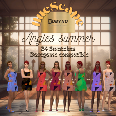 Huescapes Summer Angles - The Sims 4 Create a Sim - CurseForge