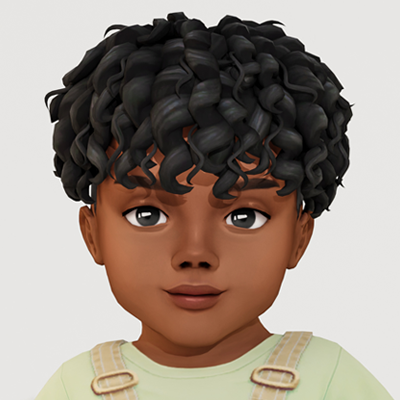 Enrique Hair - Infants Versions - The Sims 4 Create a Sim - CurseForge