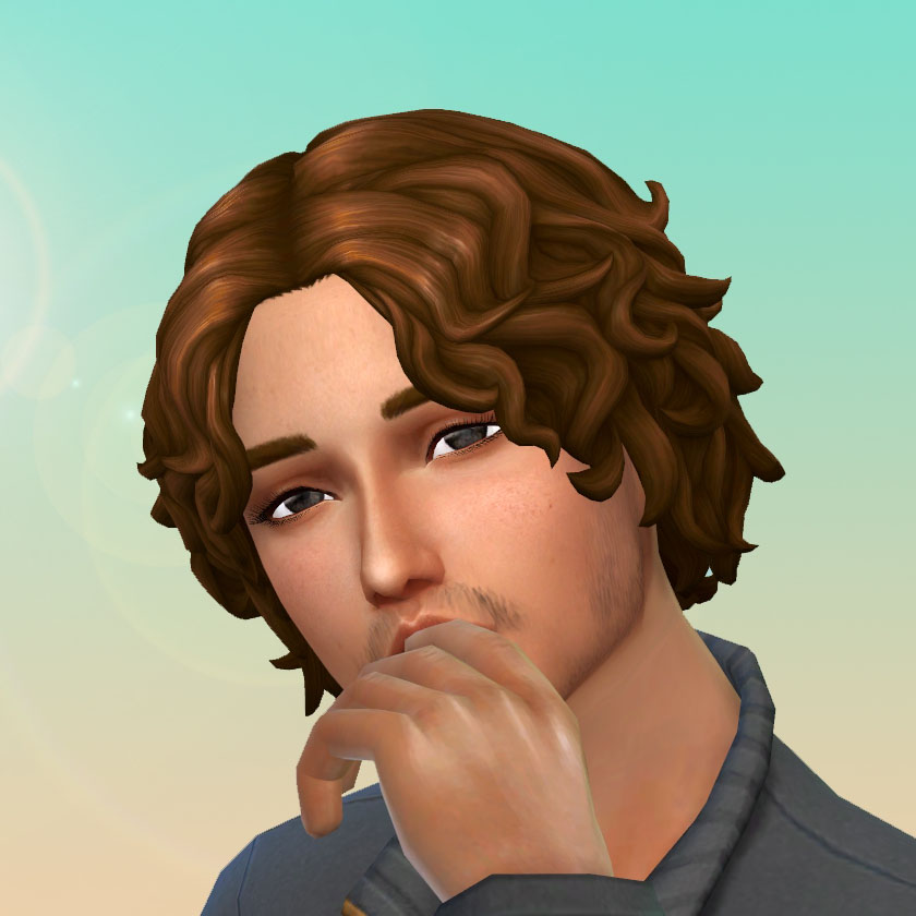 Luke Hairstyle - The Sims 4 Create a Sim - CurseForge