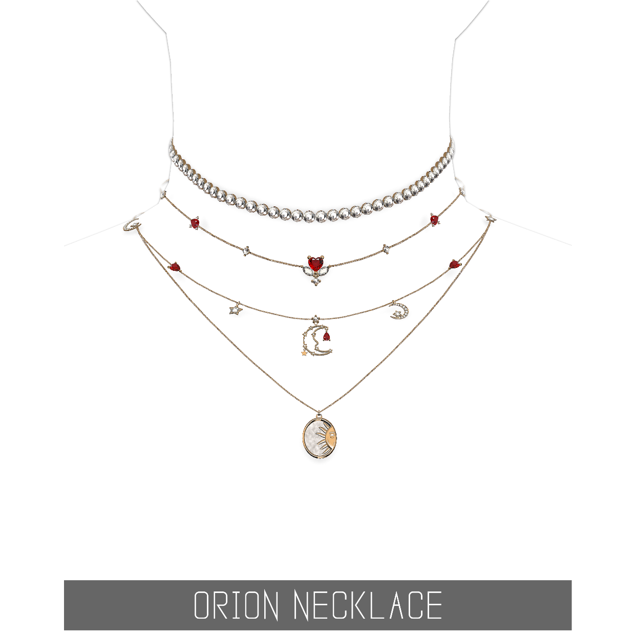 Simpliciaty's Orion Necklace - The Sims 4 Create a Sim - CurseForge