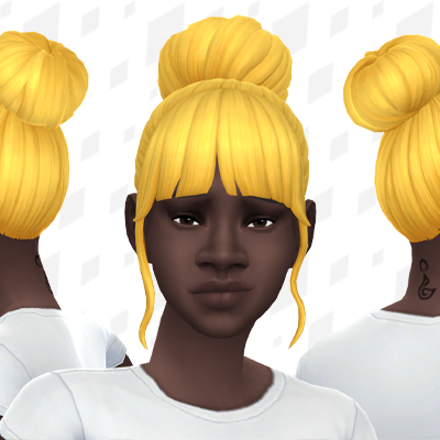 Heavy Heart Hair V2 - The Sims 4 Create a Sim - CurseForge