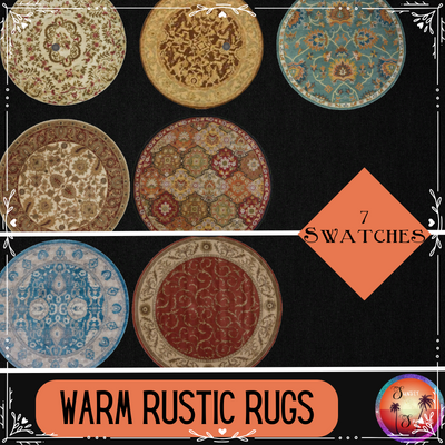 Rustic Round Rugs - The Sims 4 Build / Buy - CurseForge