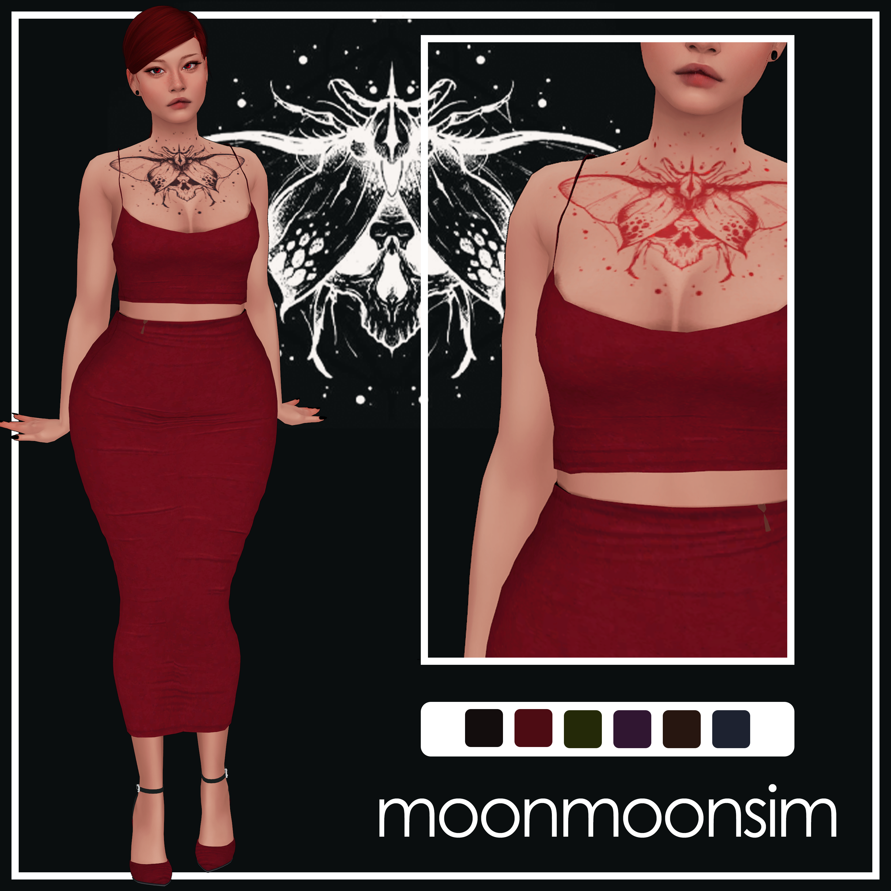 Tattoo N195 - The Sims 4 Create a Sim - CurseForge