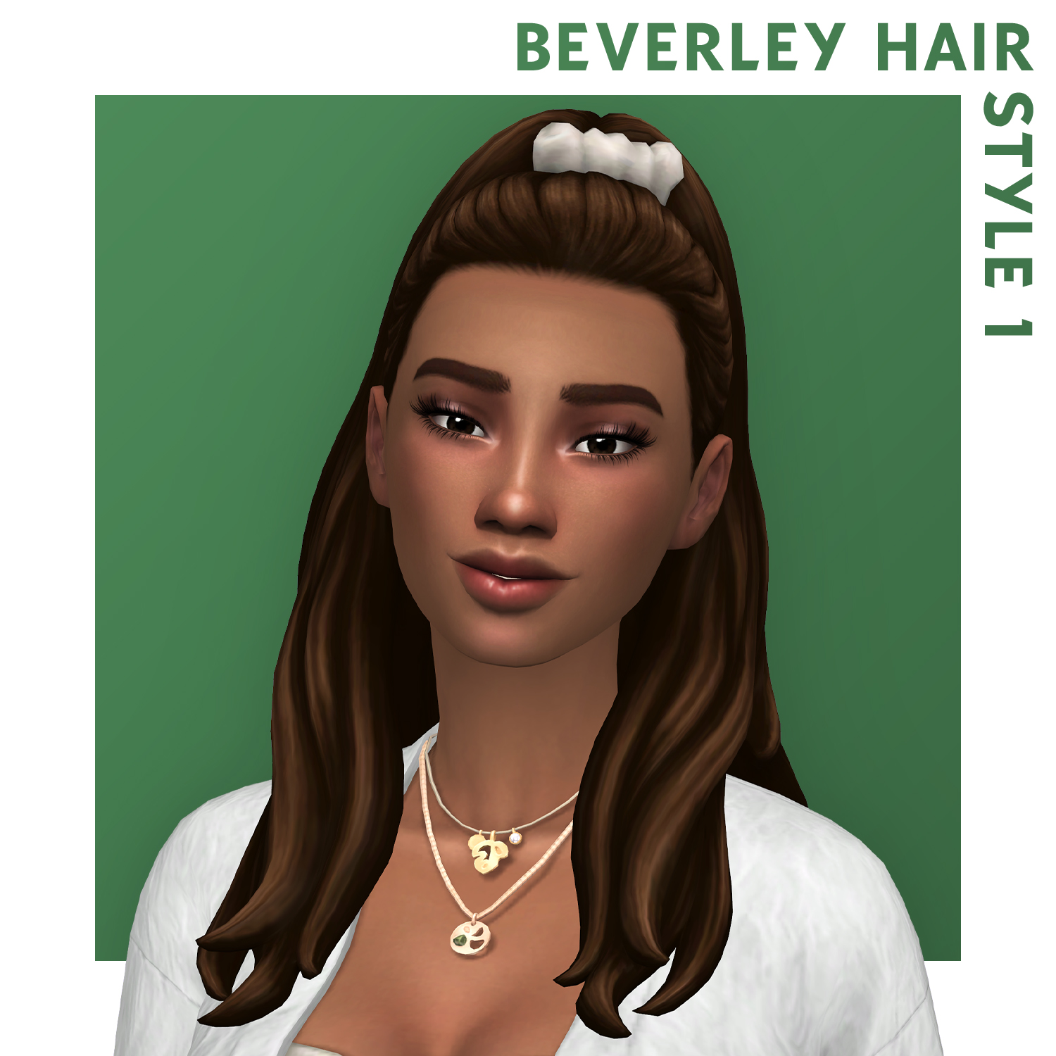 Qicc Beverley Hair Style 1 Files The Sims 4 Create A Sim Curseforge