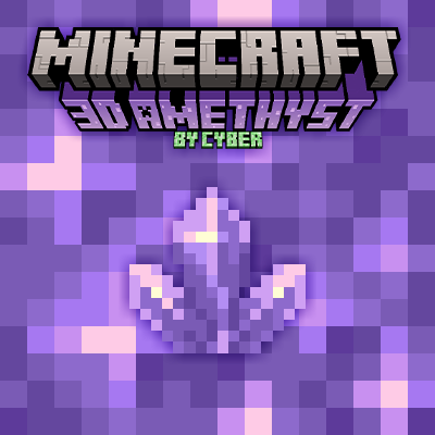 Cyber's 3D Amethyst - Minecraft Resource Packs - CurseForge