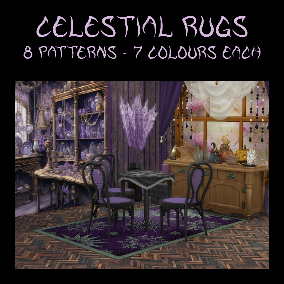 Download Celestial Rugs - The Sims 4 Mods - CurseForge