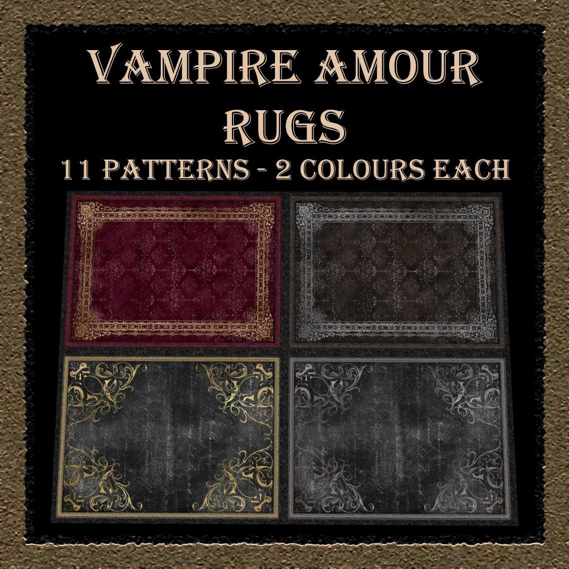 Vampire Amour Rugs - The Sims 4 Build / Buy - CurseForge