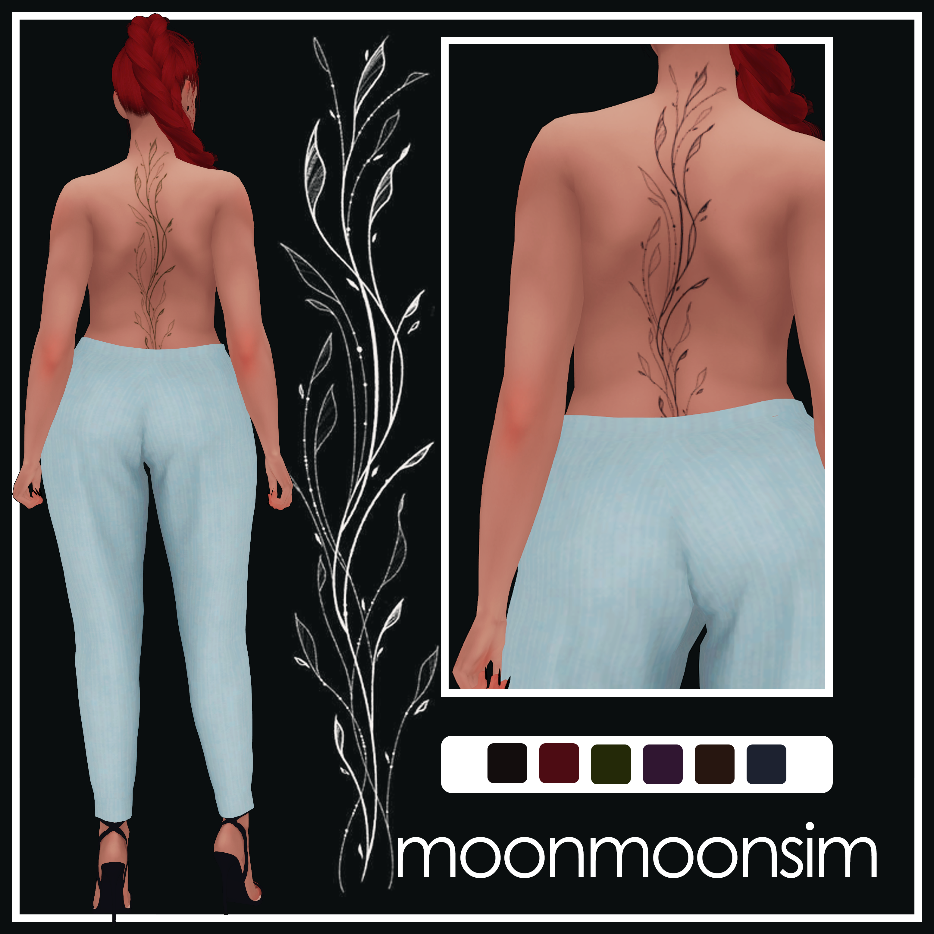 Tattoo N202 - The Sims 4 Create a Sim - CurseForge
