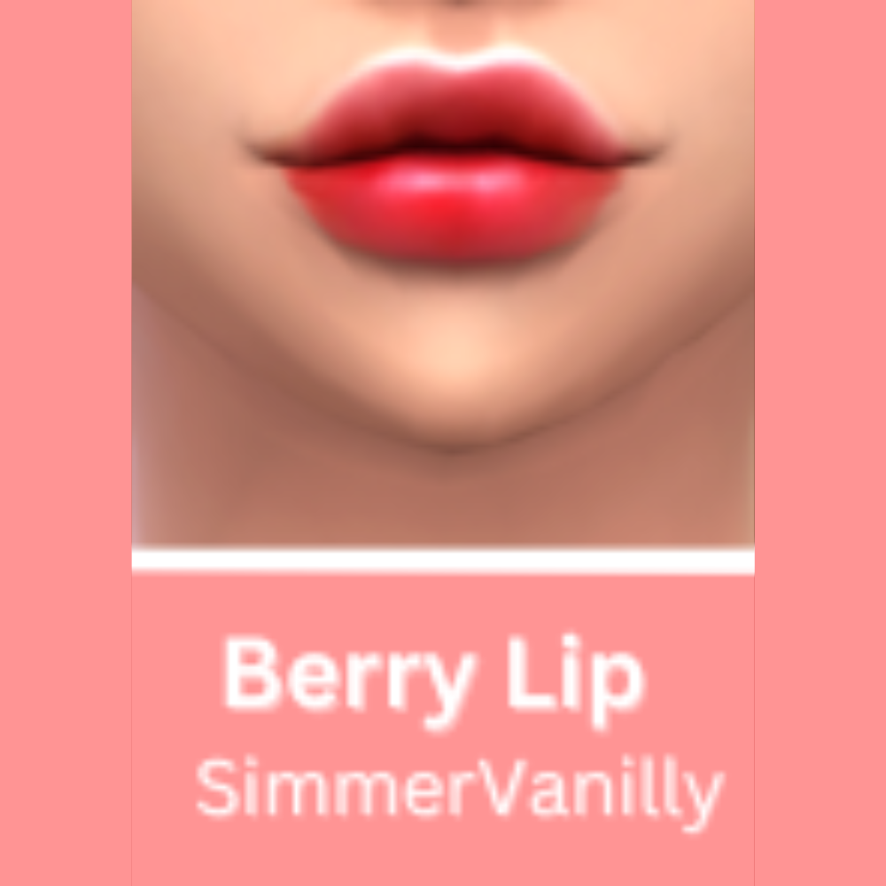 Berry Lips - The Sims 4 Create a Sim - CurseForge