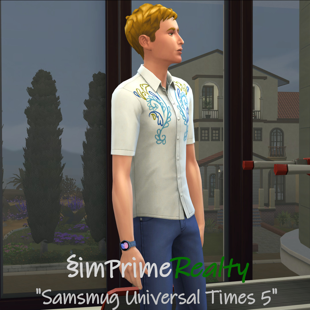 Samsmug Universal Times 5 FancyPants Pro Smartwatch - The Sims 4 Create ...