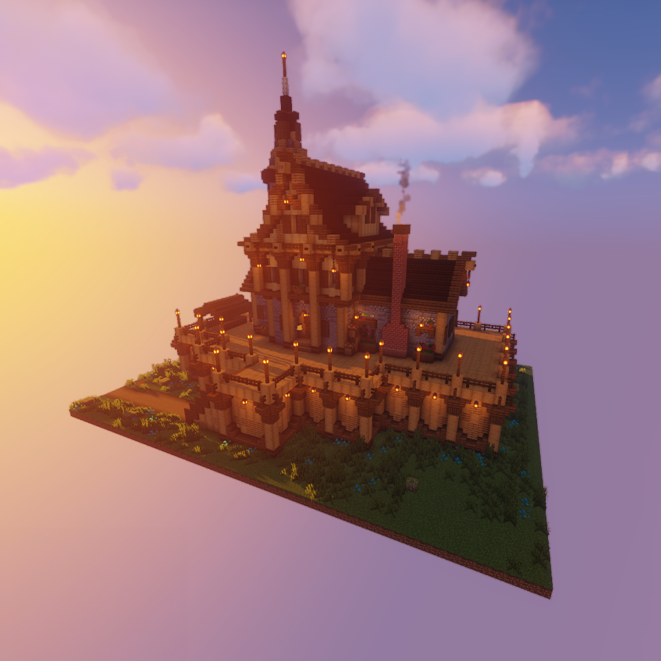 BEST Survival House Base Schematic Minecraft Worlds CurseForge
