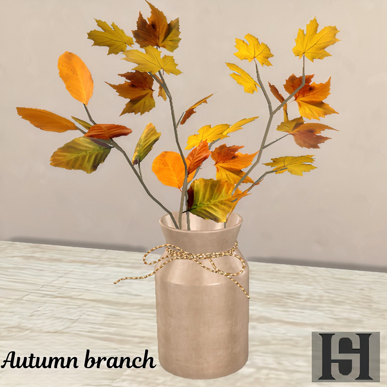 Autumn branch in vase - The Sims 4 Build / Buy - CurseForge
