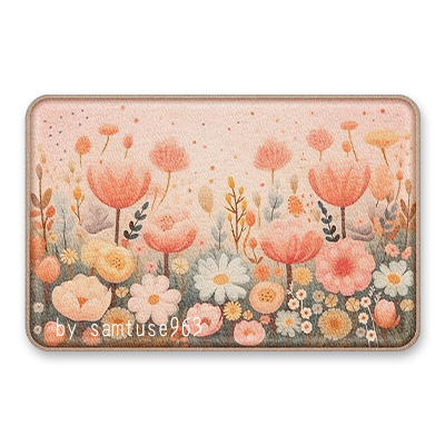 Cute Flower Rectangular Dance Rug #2 Samtuse963 - The Sims 4 Build ...