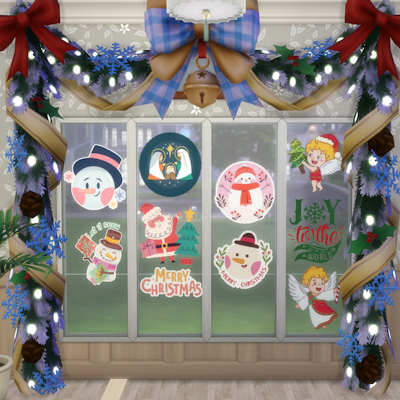 Christmas Wall Decals - The Sims 4 Build / Buy - CurseForge