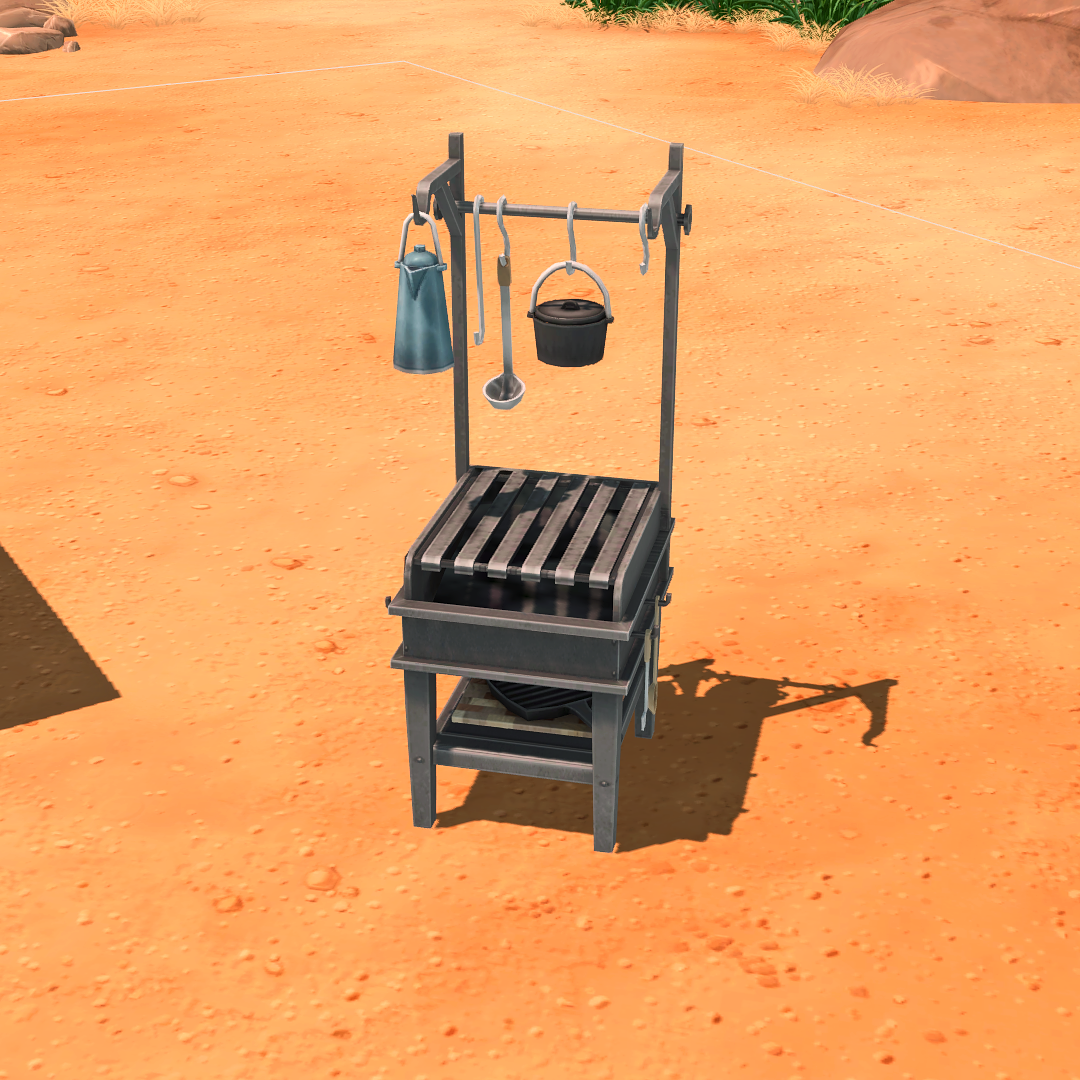 Cowboy grill - The Sims 4 Build / Buy - CurseForge