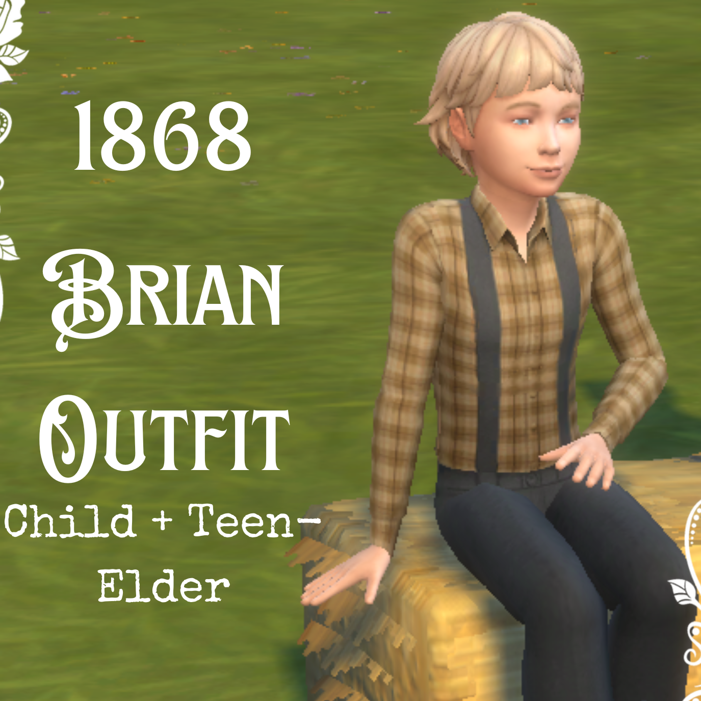 Brian Outfit (CM) - The Sims 4 Create a Sim - CurseForge