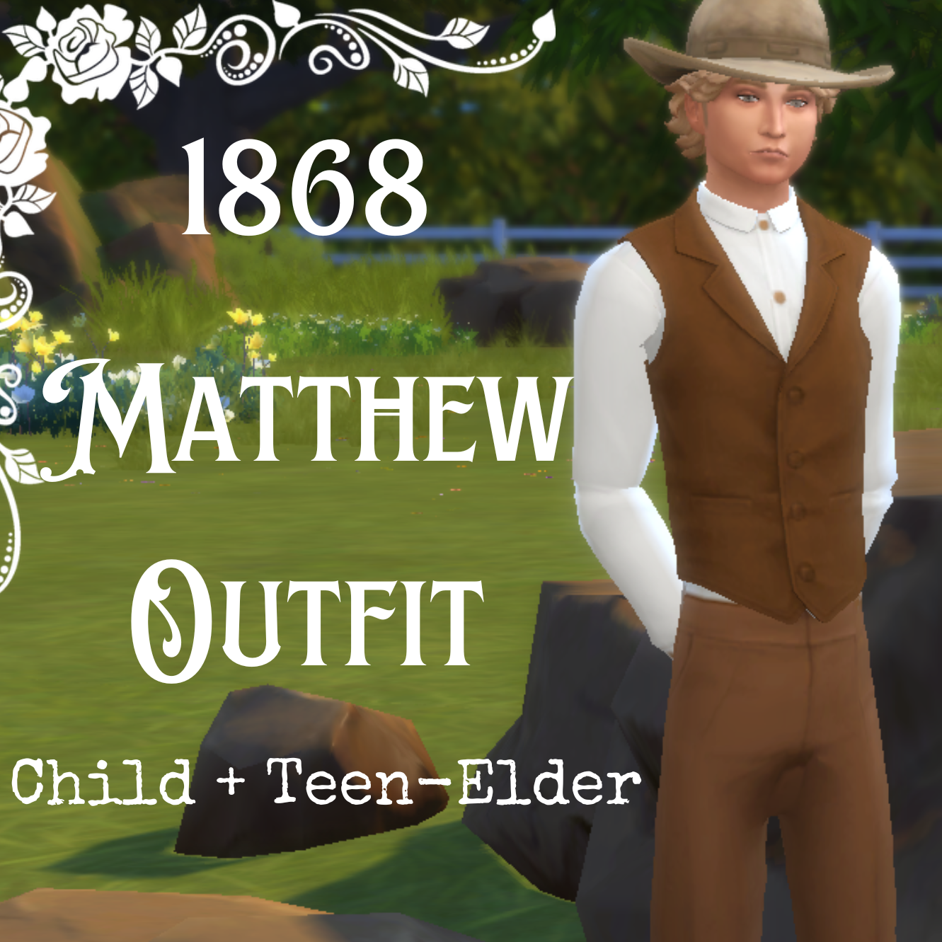 Matthew Outfit (AM) - The Sims 4 Create a Sim - CurseForge