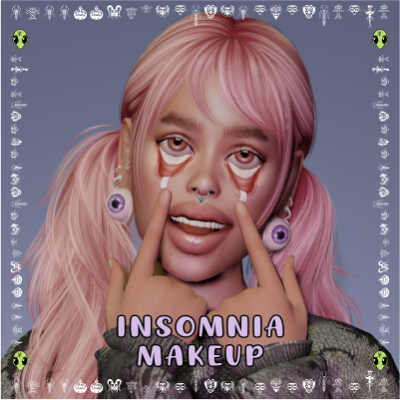 Insomnia Makeup - The Sims 4 Create a Sim - CurseForge