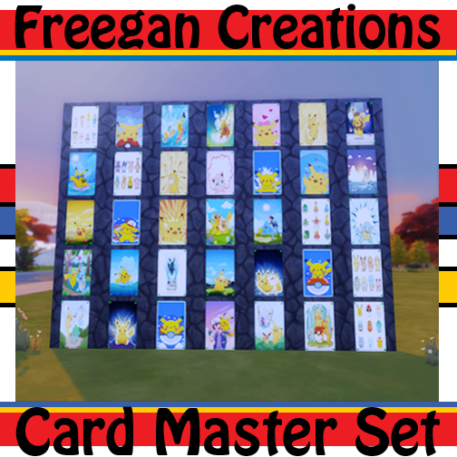 FC-Card Masters-Posters - The Sims 4 Build / Buy - CurseForge