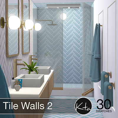 [kta] Tile Walls 2 - The Sims 4 Build / Buy - CurseForge