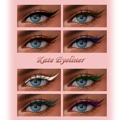 Kate Eyeliner - The Sims 4 Create a Sim - CurseForge