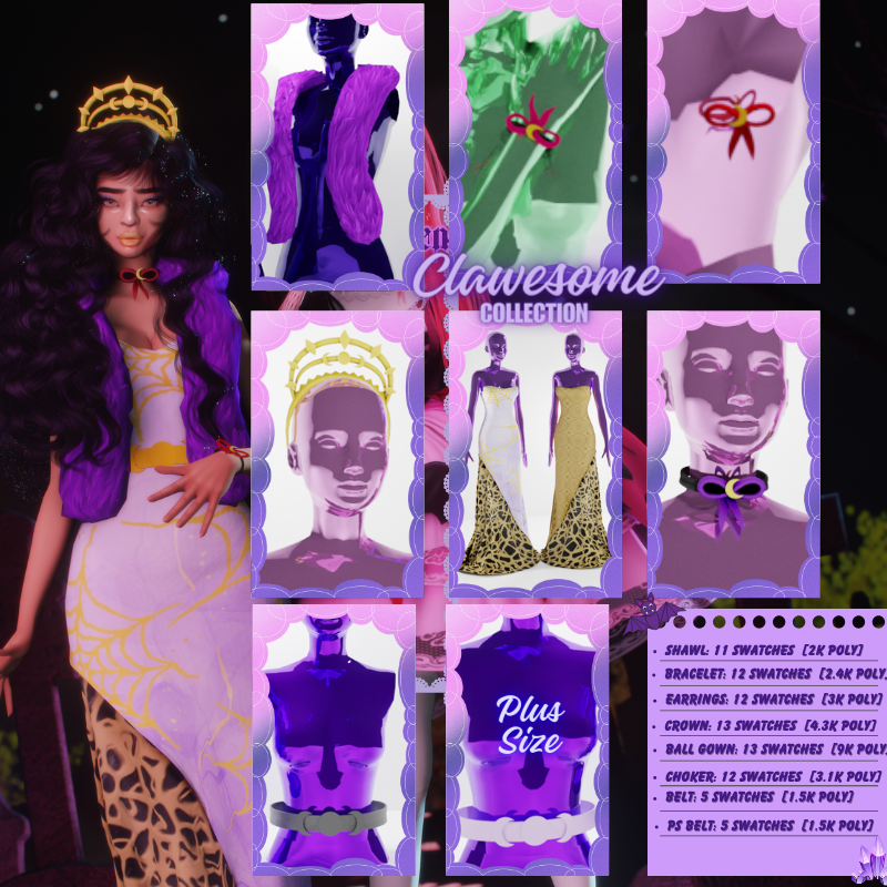 FatalRoseCreations Clawesome Collection - The Sims 4 Create a Sim ...