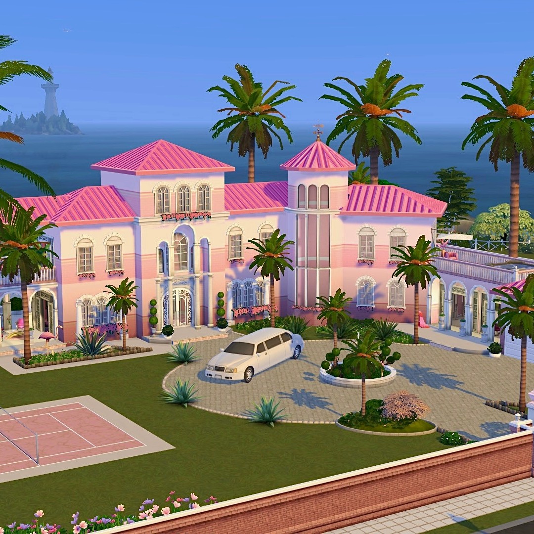 Doll Dreamhouse No Cc The Sims 4 Rooms Lots Curseforge