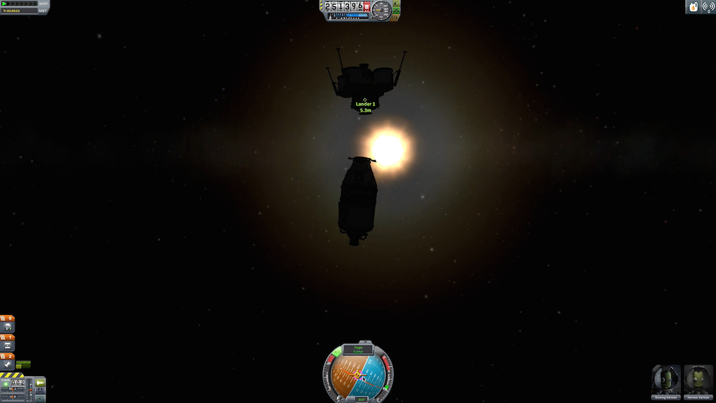 Docking Tutorial Orbit 2 & Lander 1 Craft - Kerbal Space Program Shareables - CurseForge
