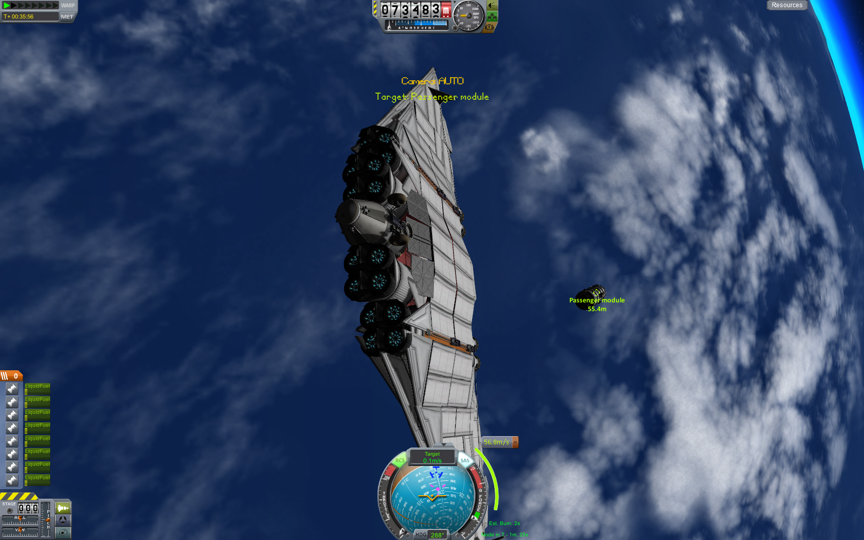 [stock]Flying Wing Cargo SSTO - Shareables - Kerbal Space Program ...