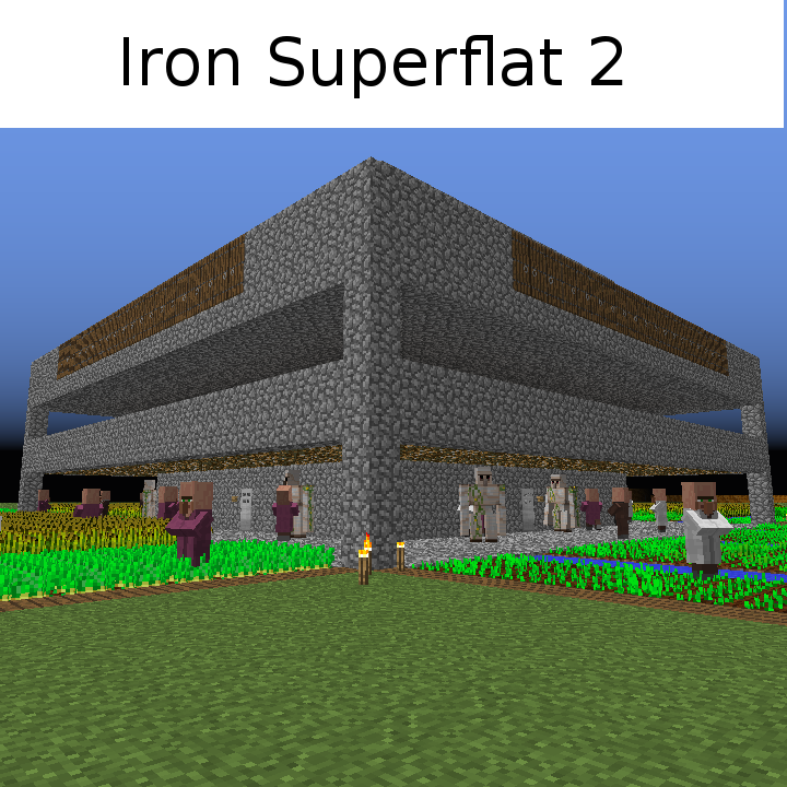 Iron Superflat 2 - Minecraft Worlds - CurseForge