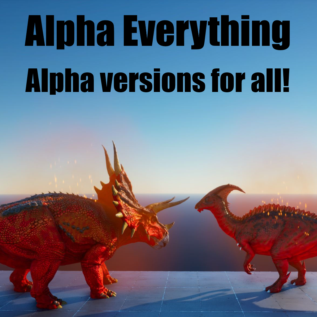 Alpha Everything - Ark Survival Ascended Mods - CurseForge
