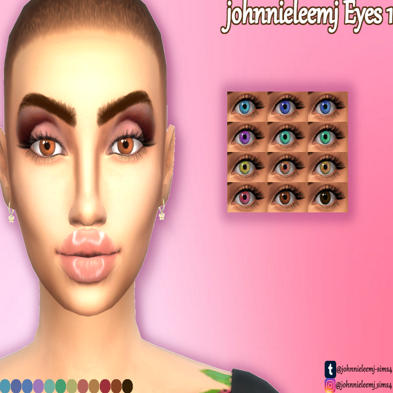 johnnieleemj Eyes 1 - The Sims 4 Create a Sim - CurseForge