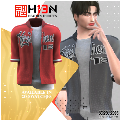 Open Heathens Baseball Jersey - The Sims 4 Create a Sim - CurseForge