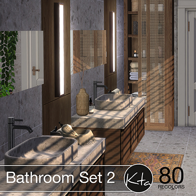 [kta] Bathroom Set 2 - Files - The Sims 4 Build / Buy - CurseForge