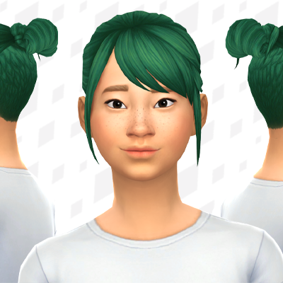 WMS Leela Hair V4 - The Sims 4 Create a Sim - CurseForge