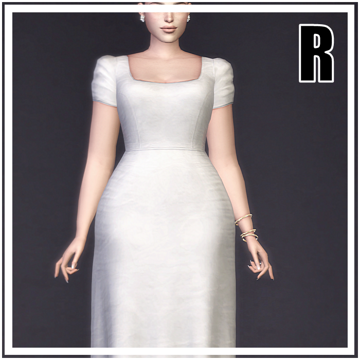 Pure Collection III - Édith Gown - Files - The Sims 4 Create a Sim ...