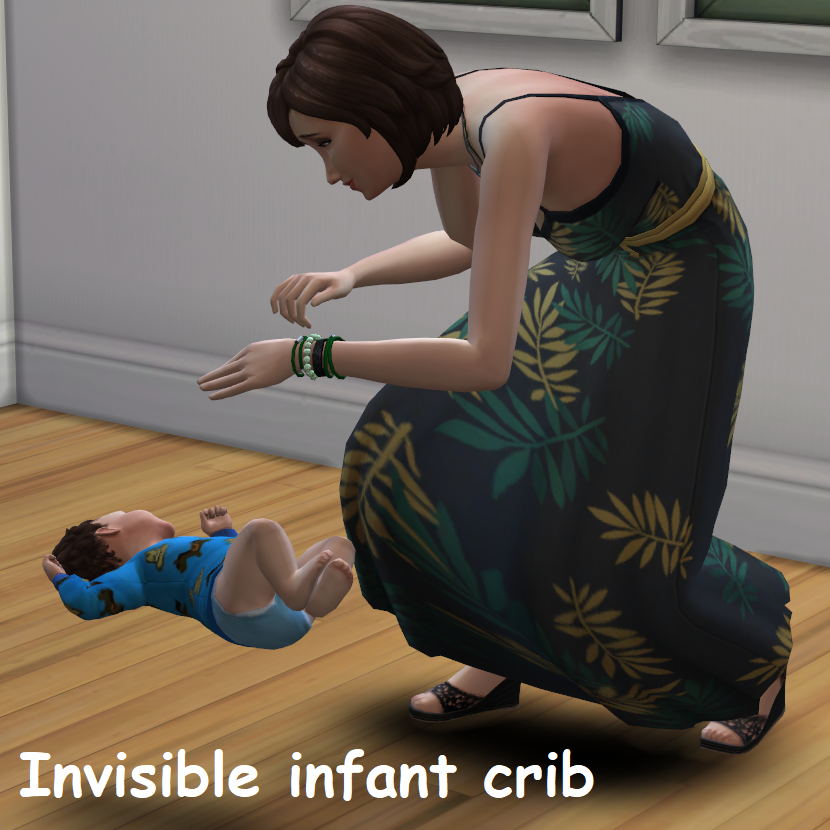 Install Invisible infant crib - The Sims 4 Mods - CurseForge