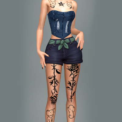 Tattoo Weare Siamese - The Sims 4 Create a Sim - CurseForge