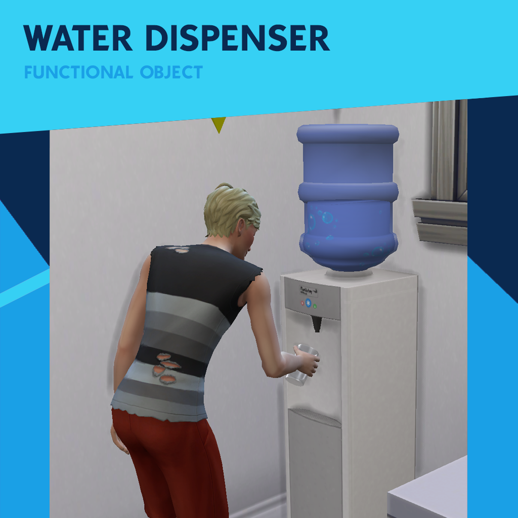 Functional Water Dispenser - The Sims 4 Mods - CurseForge