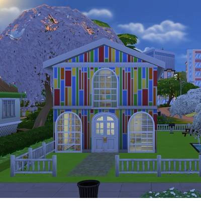 Lodge a la confetti - The Sims 4 Rooms / Lots - CurseForge