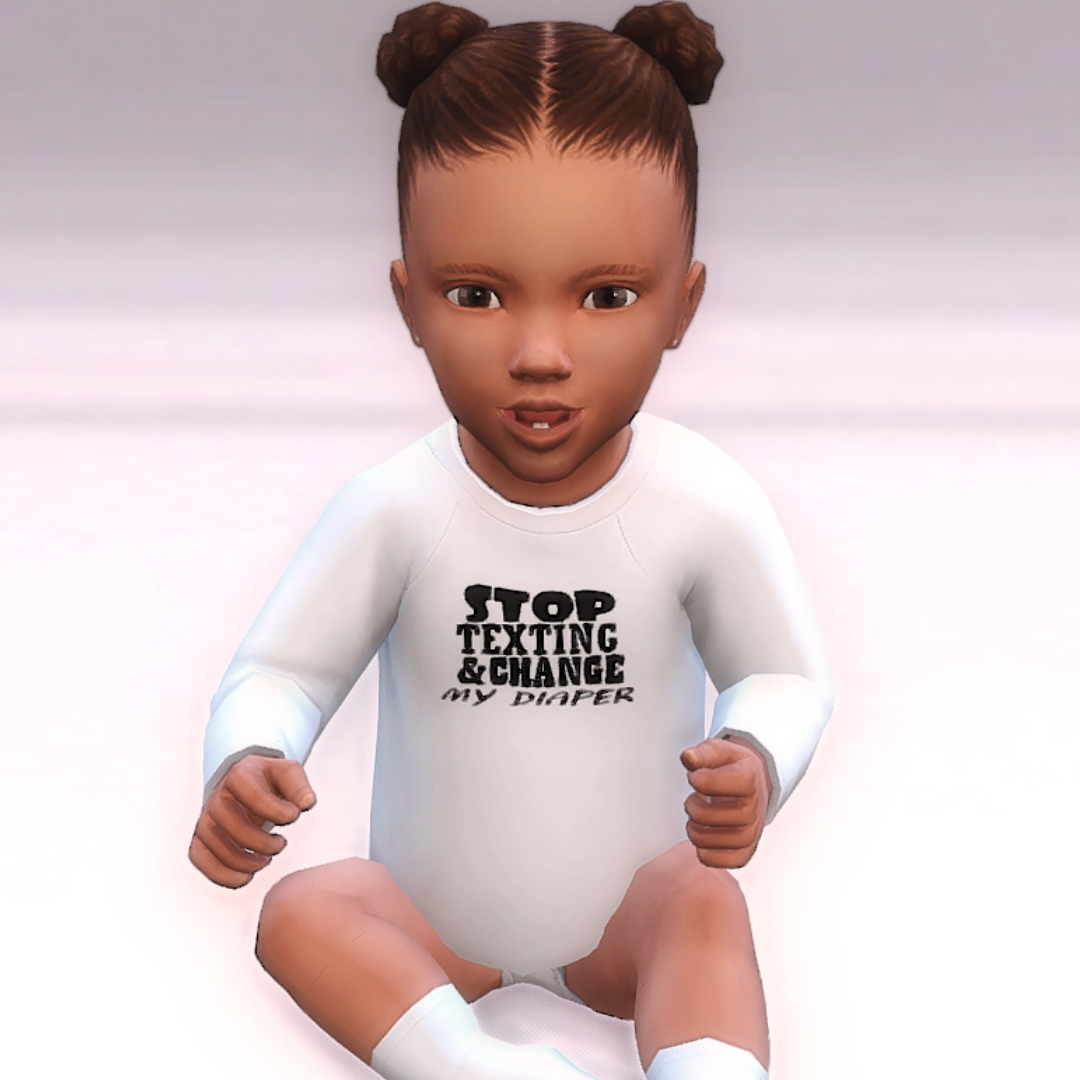 Cute Onesie Quotes Level Two - Comments - The Sims 4 Create a Sim ...