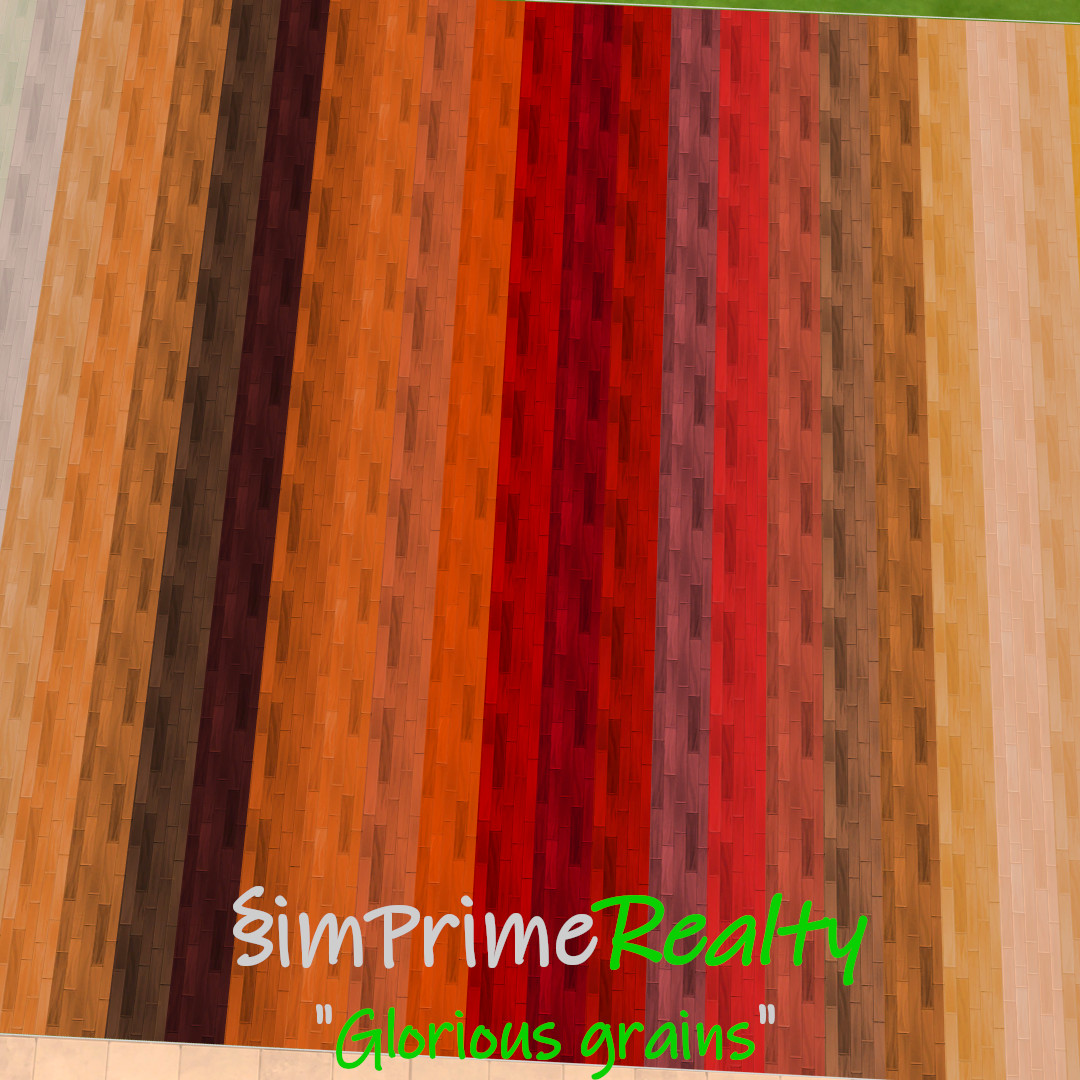 Glorious Grains Hardwood Flooring Screenshots - Build / Buy - The Sims 4