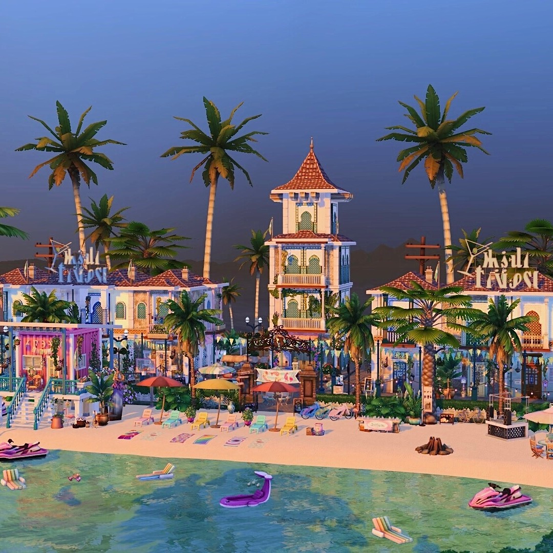 Street Carnival | No CC - The Sims 4 Rooms / Lots - CurseForge