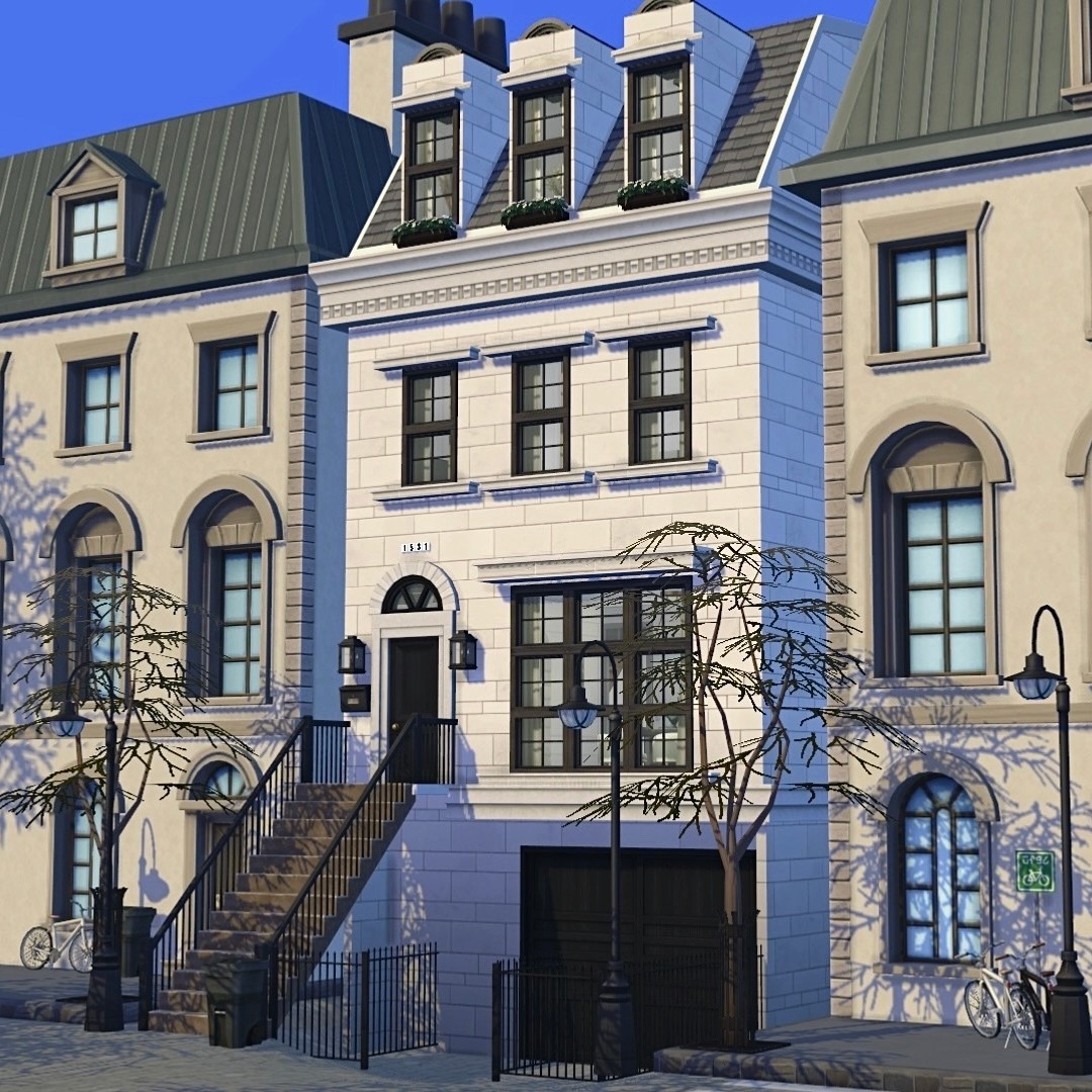 House 1531 N North Park Avenue, Chicago, IL 60610 | No CC - The Sims 4 ...