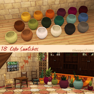Decorative Plant Pots - The Sims 4 Build / Buy - CurseForge