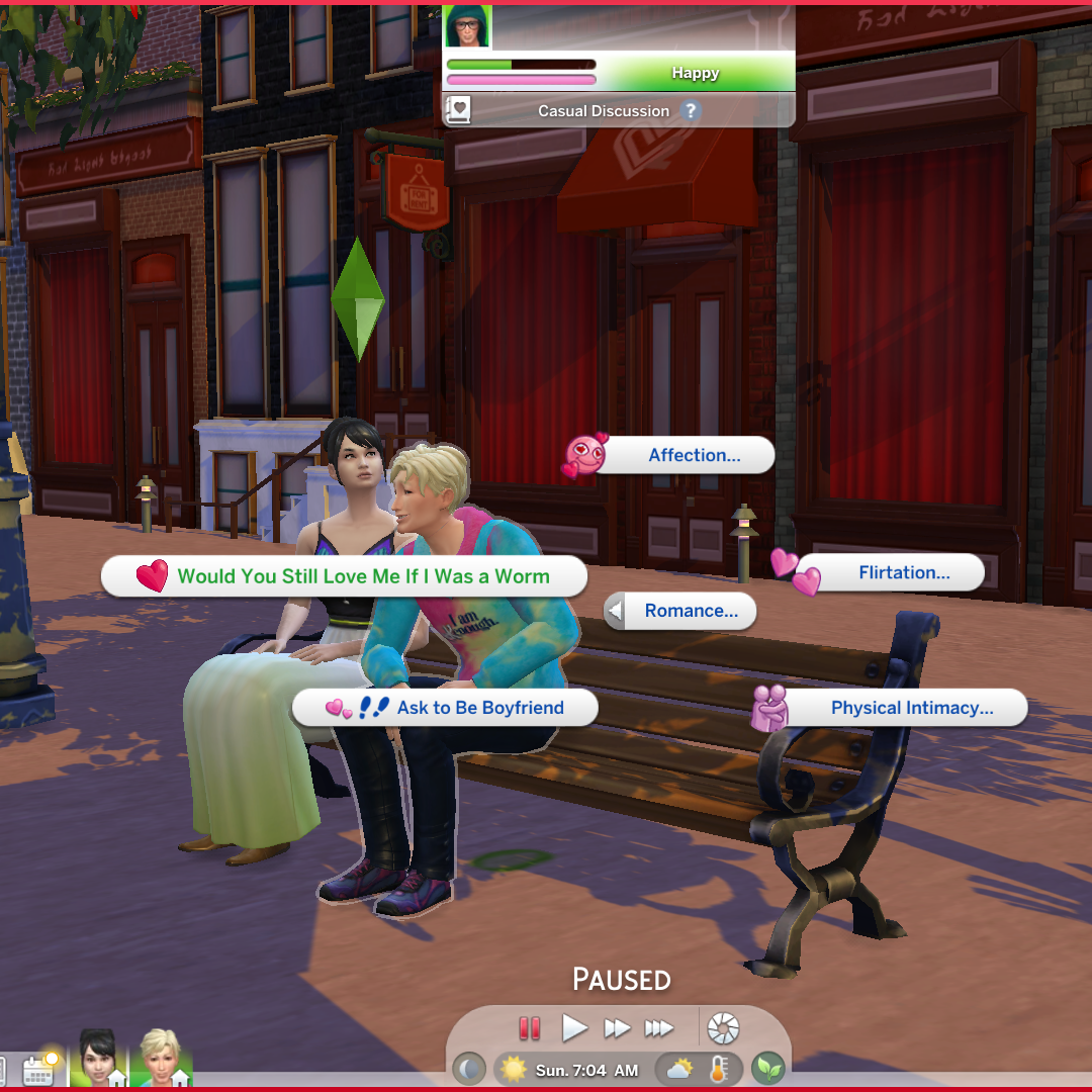 Would You Still Love Me if I was a Worm? - Interaction - The Sims 4 Mods - CurseForge